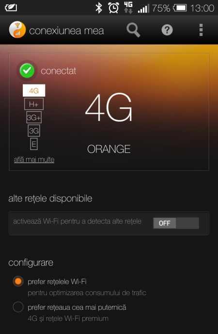 Orange a lansat aplicația My Network pentru Android