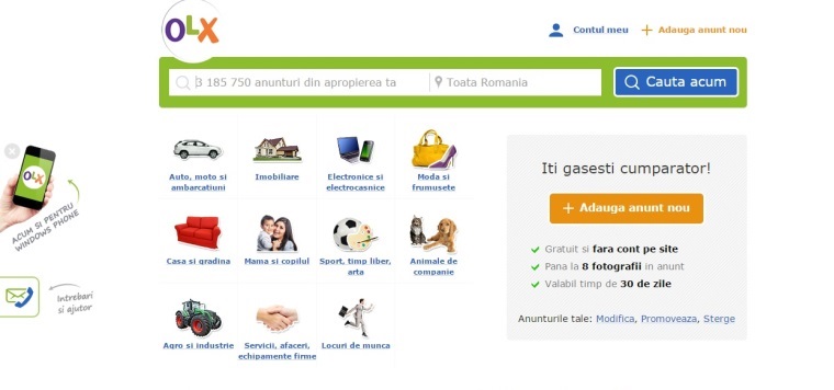 Naspers, grupul care deține olx.ro, cumpără tocmai.ro