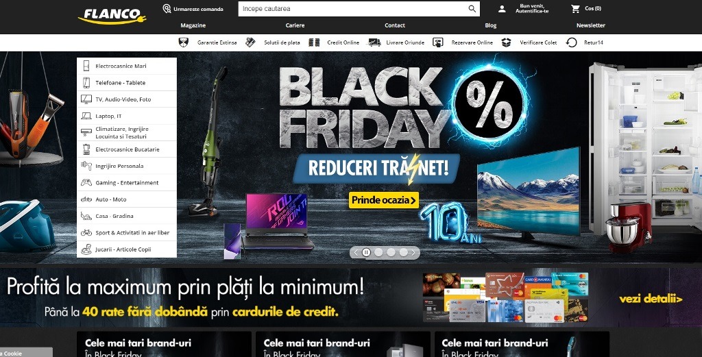 Flanco a înregistrat o creștere de 40% la vânzările online, în cea de-a ...
