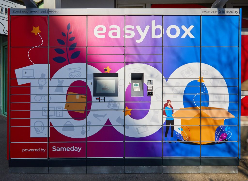Sameday anunță extinderea serviciului easybox, prin inaugurarea ...